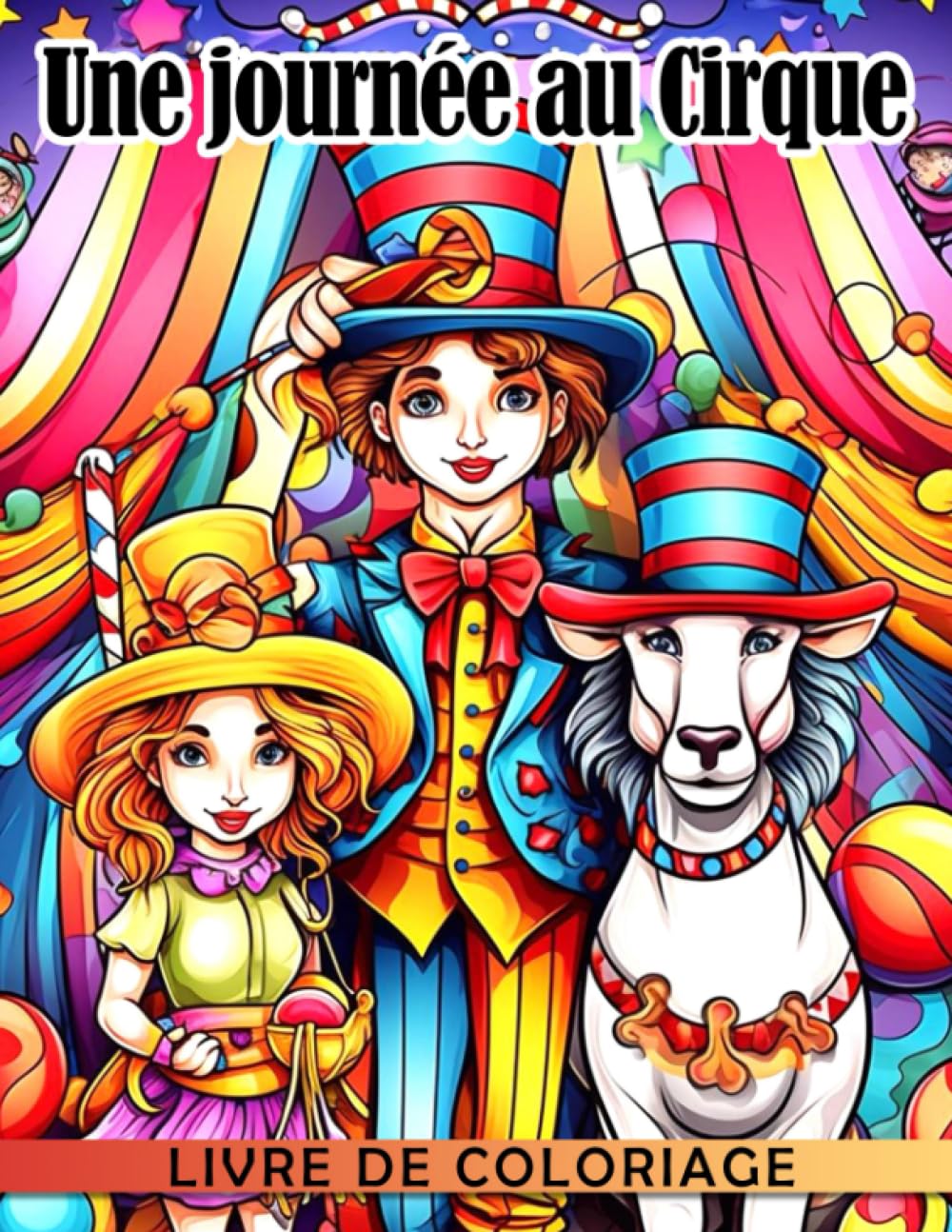 Livre de coloriage "Une journée au cirque": Réveillez votre enfant ...