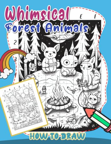 How To Draw Whimsical Forest Animals: Step-by-Step Drawing Guide for ...