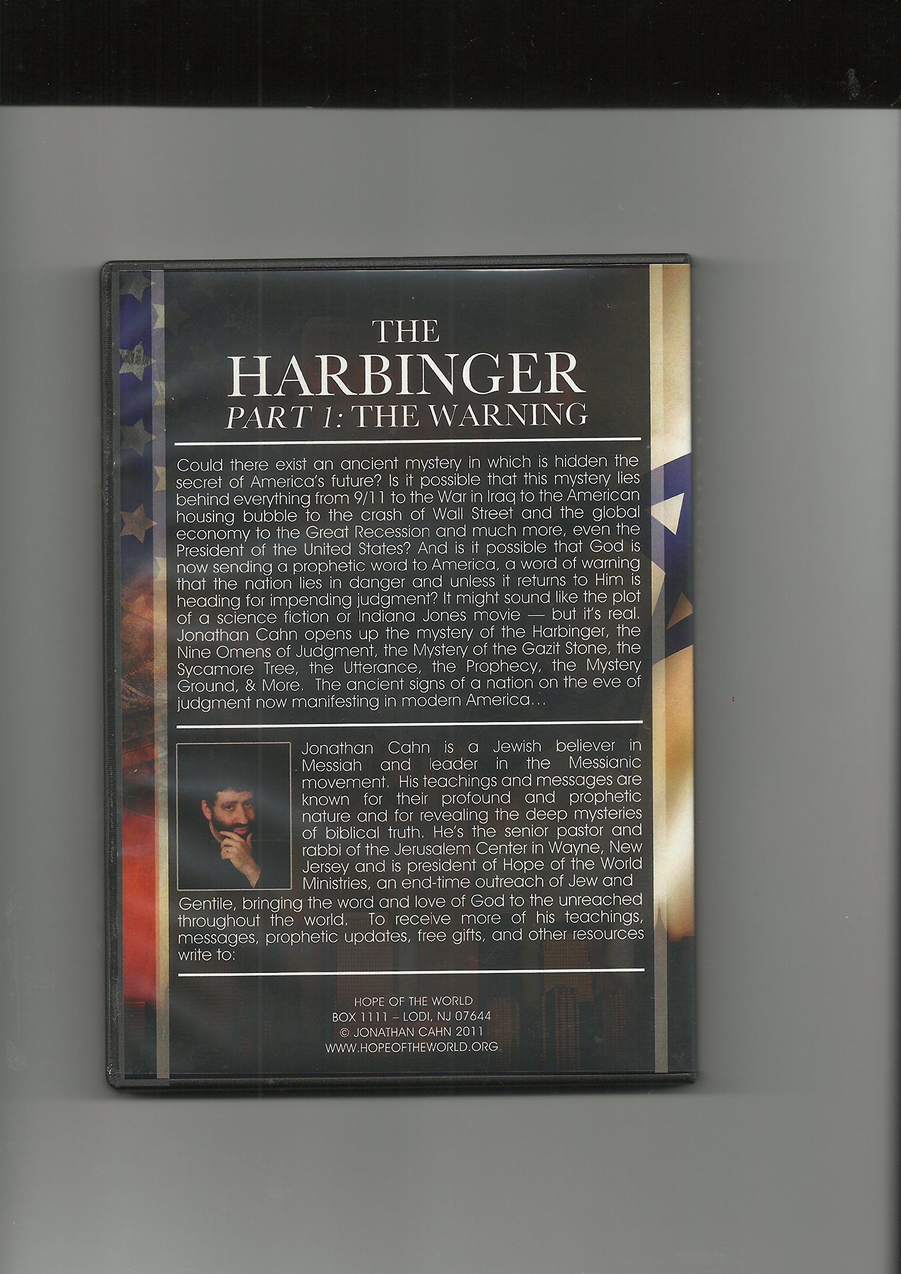 The Harbinger Part 1: The Warning (The warning, 1) by Jonathan Cahn ...