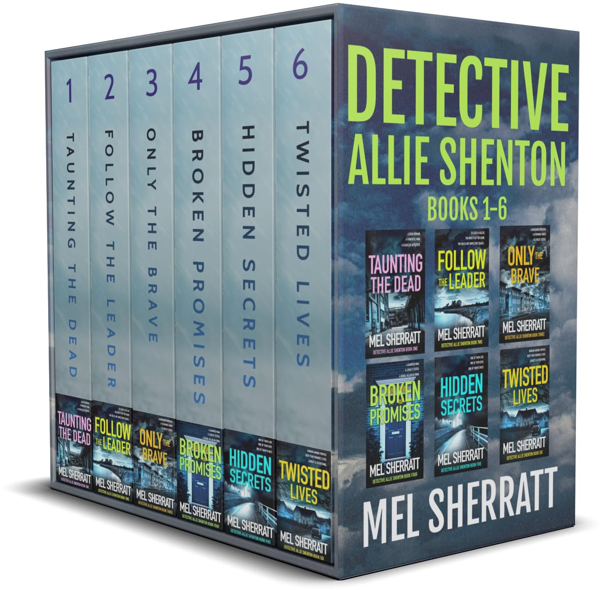 Detective Allie Shenton Series: Six novel box set by Mel Sherratt ...