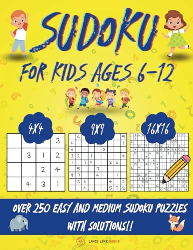 Sudoku for kids: Unlocking Young minds. Over 250 Fun and educational ...