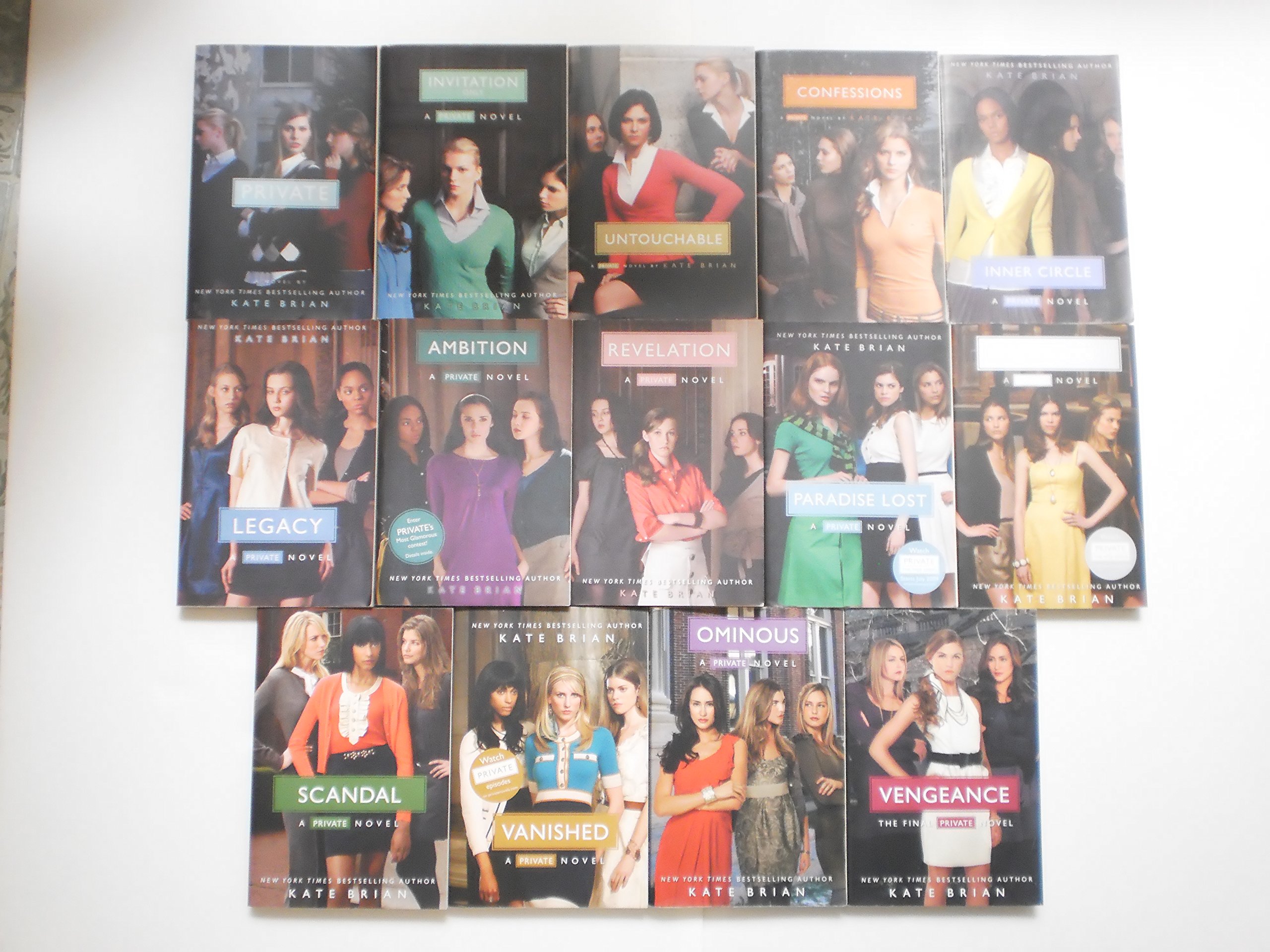 The Private Series by Kate Brian, Complete Set of Books 1 Through 14 by ...