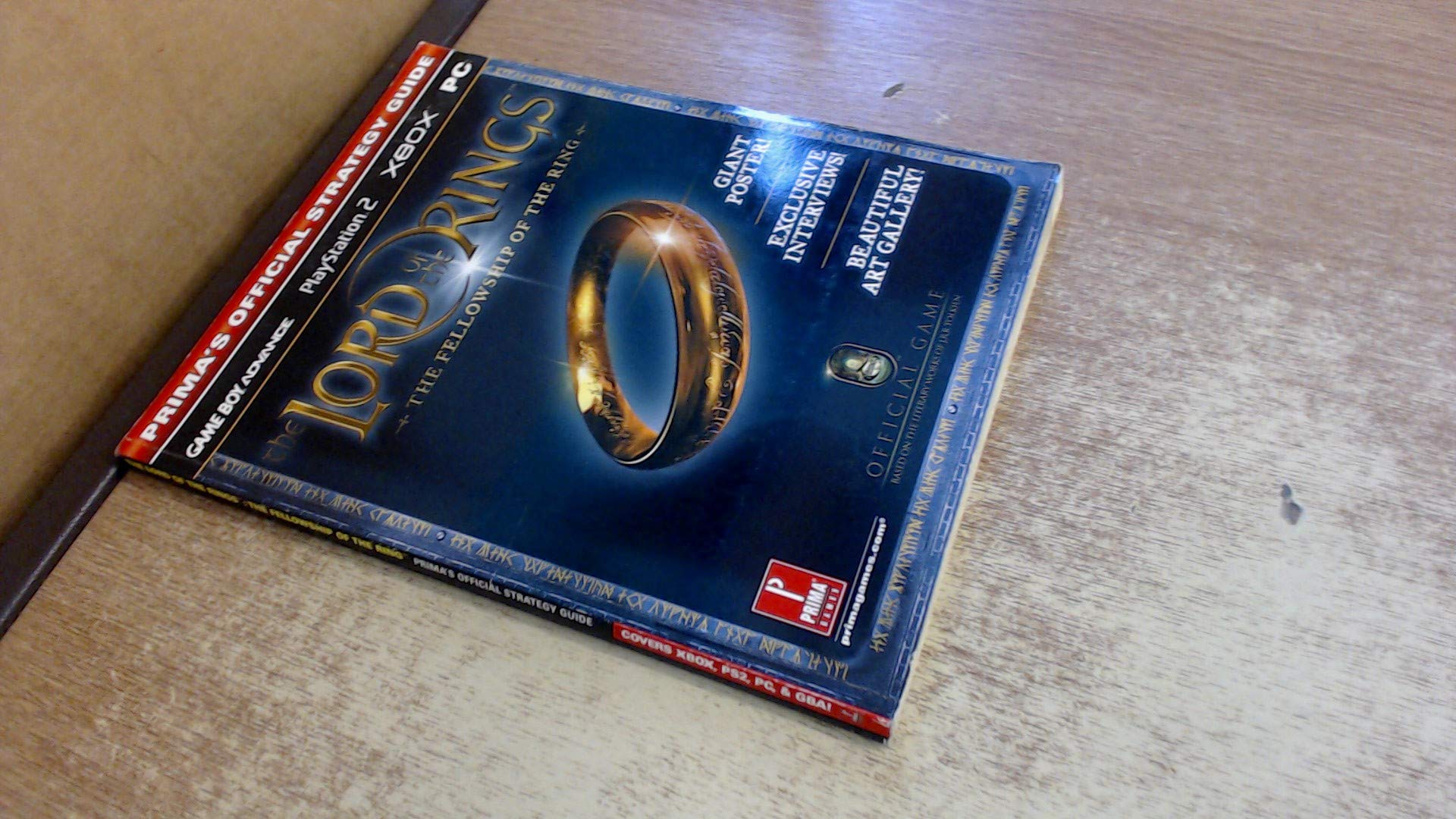Lord of the Rings - The Fellowship of the Rings by Prima Publishing ...
