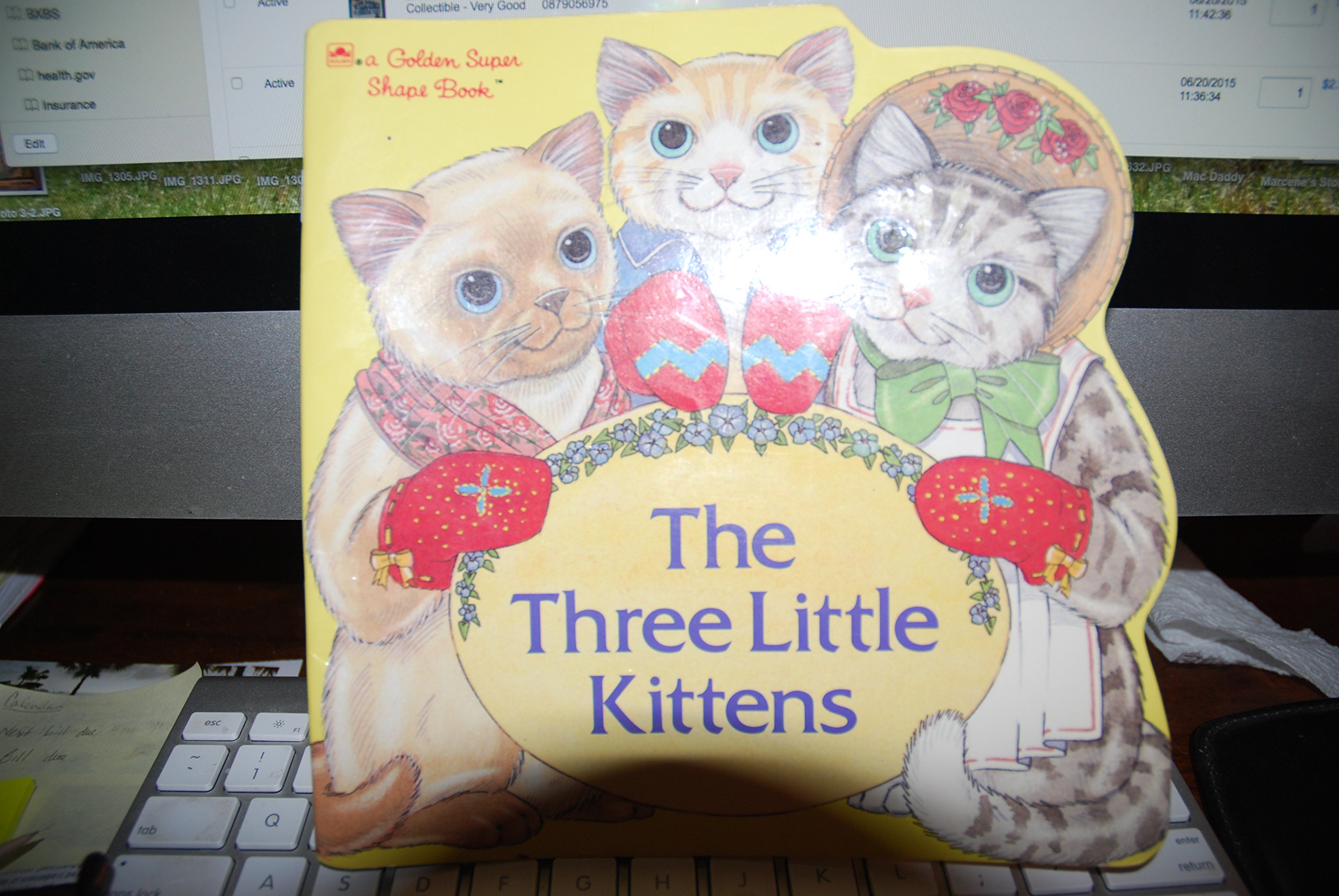 The Three Little Kittens (A Golden Super Shape Book) by Jan Pfloog ...