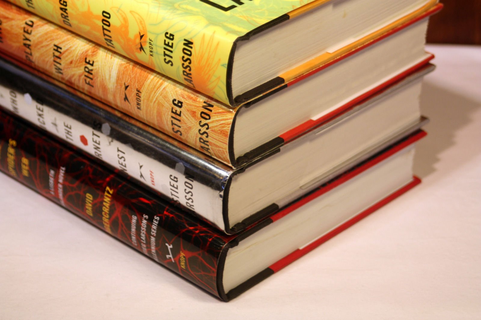 Stieg Larsson's Millennium 4 Book Set. Lisabeth Salander The Girl with ...