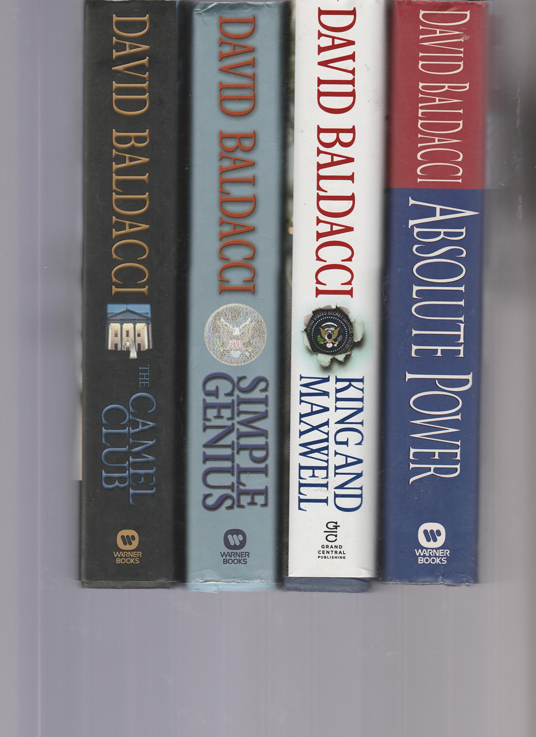 DAVID BALDACCI - Set of 4 Books - Simple Genius - The Camel Club - End ...