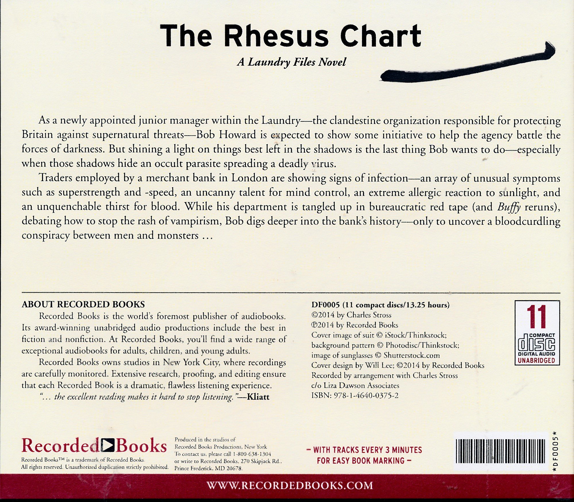 The Rhesus Chart by Charles Stross | Goodreads