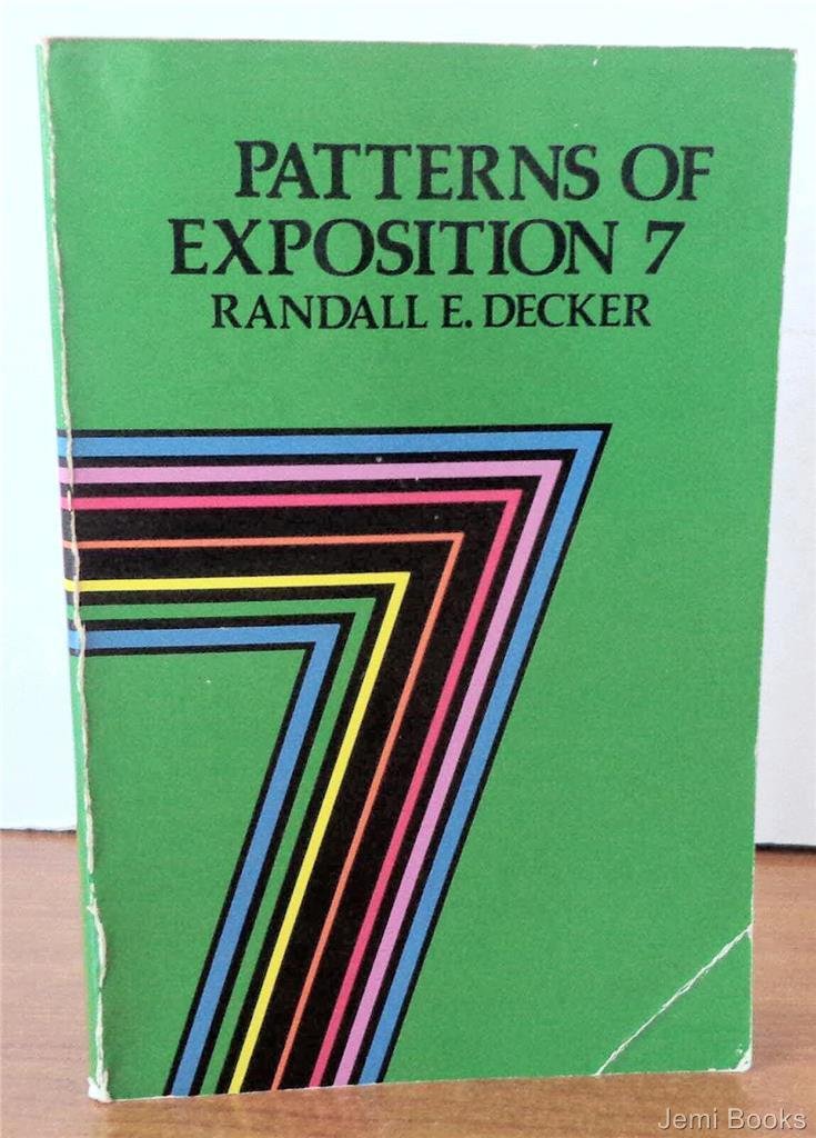 Patterns of Exposition Seven by Randall E Decker | Goodreads