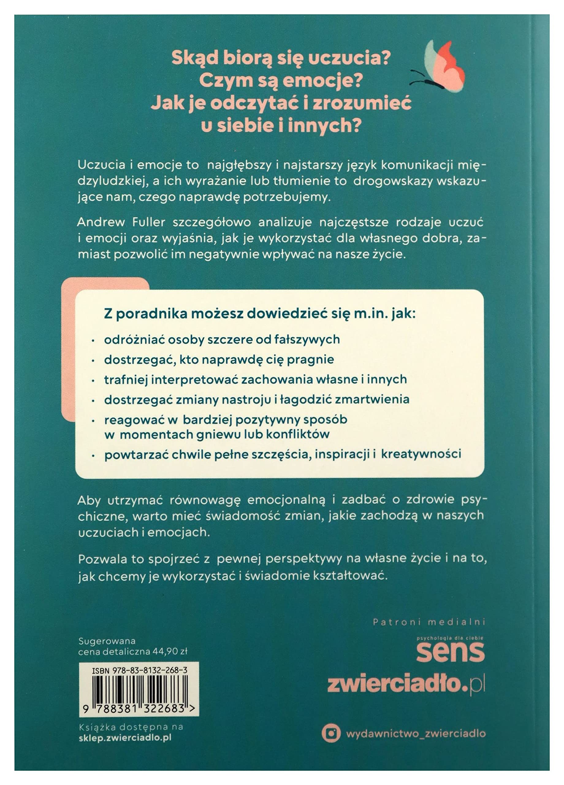 Zrozumiec uczucia i emocje. Od utrapienia do ukojenia by Sam Fuller ...