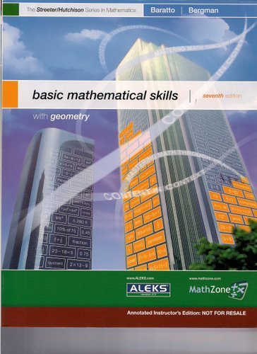 BAsic Mathematical Skills with Geometry - Annotated Instructor's ...