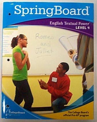 SpringBoard English Textual Power Level 4 by Unknown | Goodreads