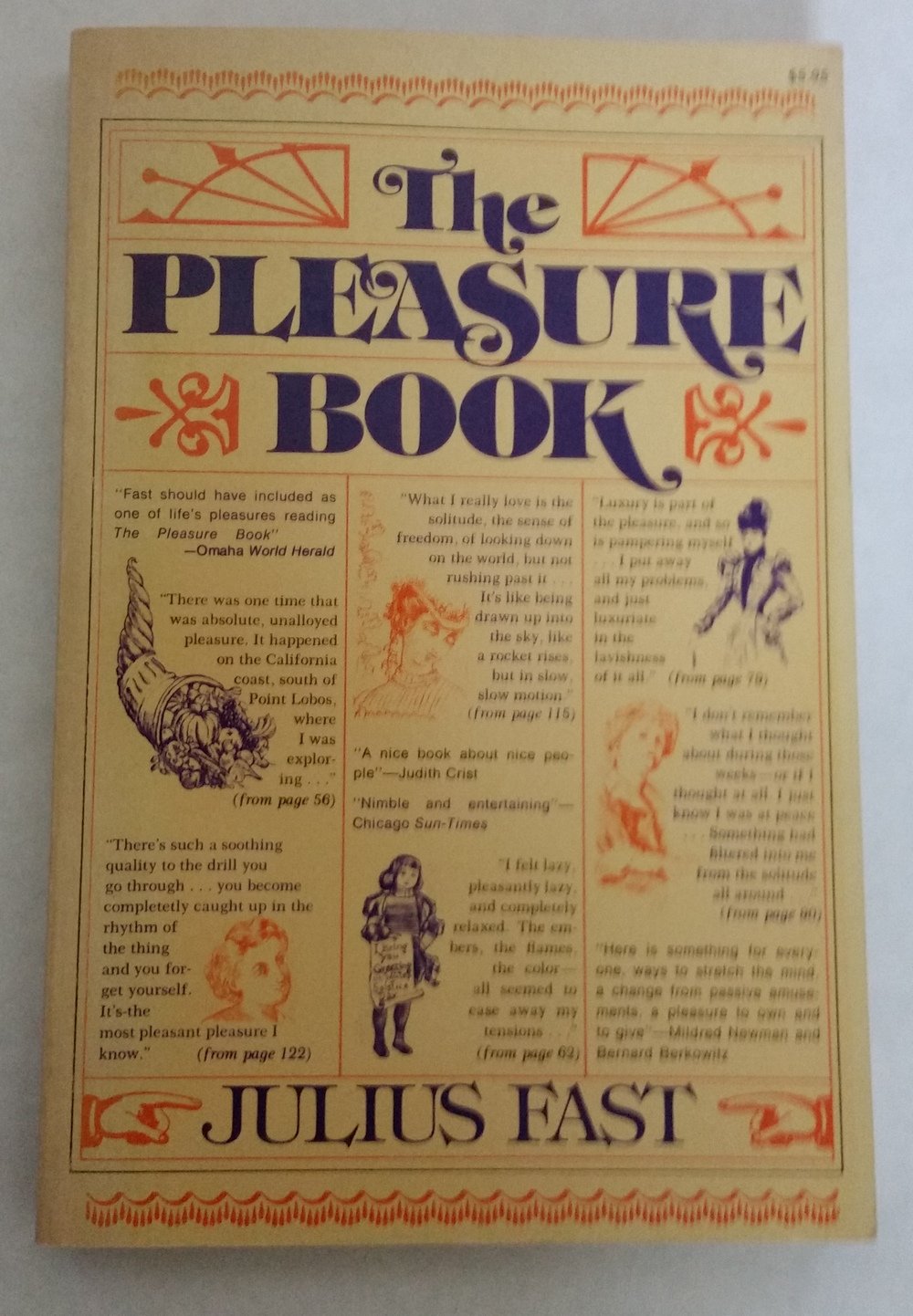 Pleasure Book by Julius Fast | Goodreads