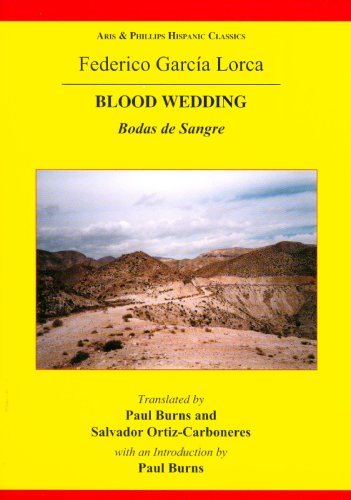 Lorca: Blood Wedding (Hispanic Classics) by Salvador Ortiz-Carboneres ...