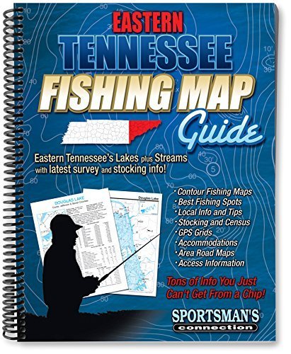 Eastern Tennessee Fishing Map Guide by Sportsman's Connection by ...