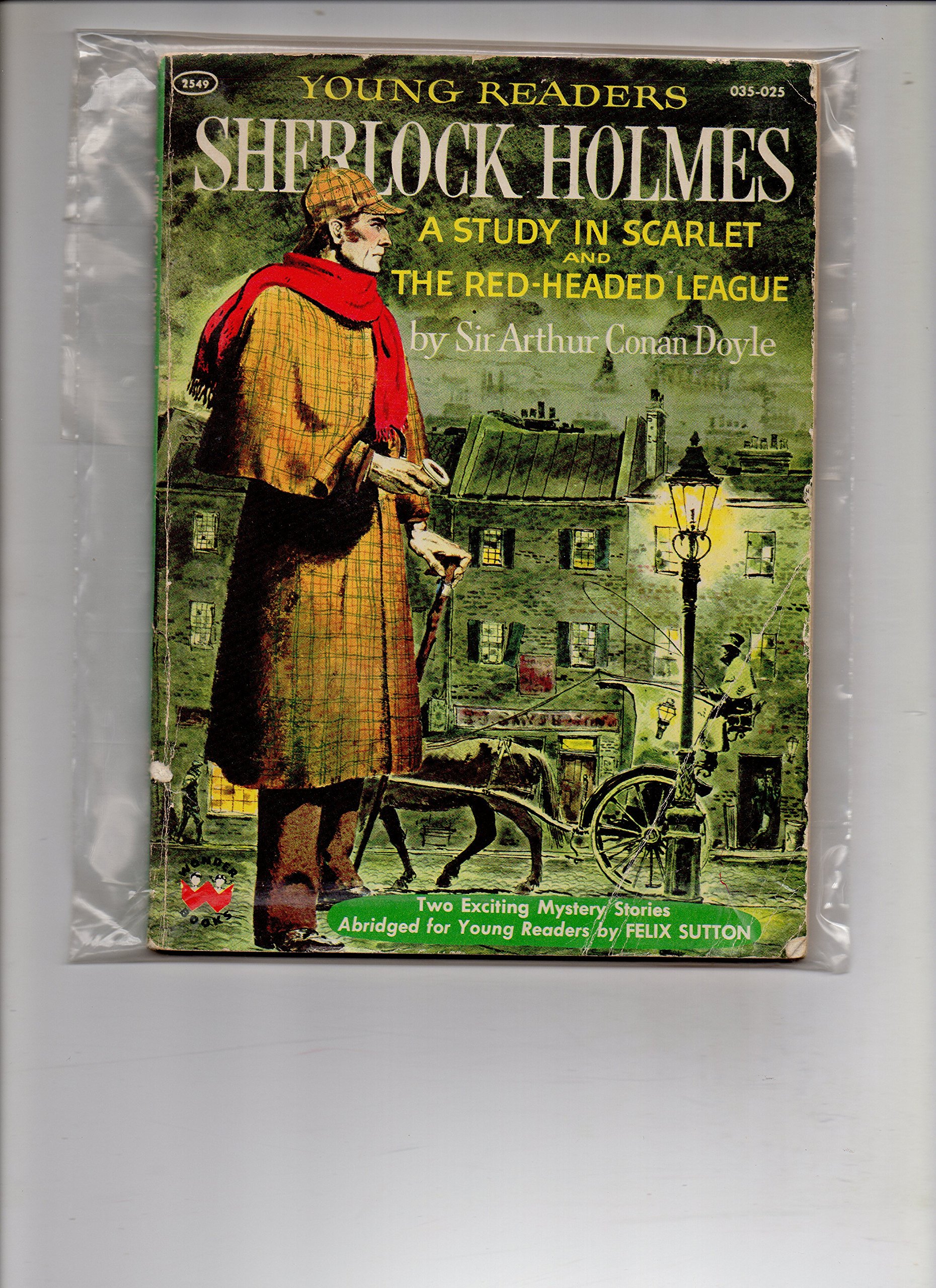 Young Readers Sherlock Holmes, a Study in Scarlet and the Red Headed ...