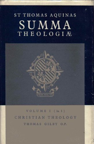 Summa Theologiae, Prima Pars, Vol. 1: Theology (Ia. I) [Latin Text and ...