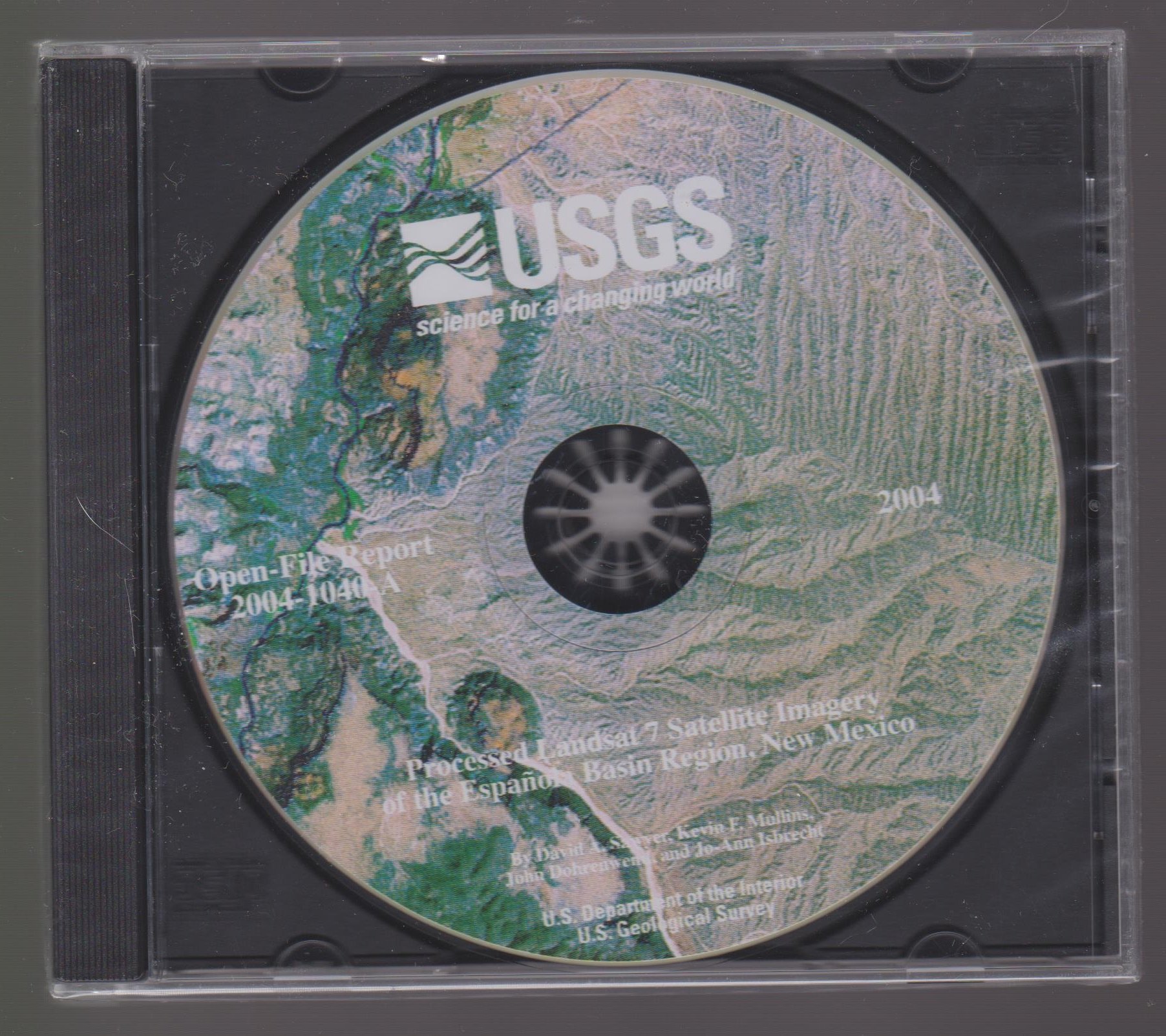 USGS Processed Landsat 7 Satellite Imagery of the Espanola Basin Region ...