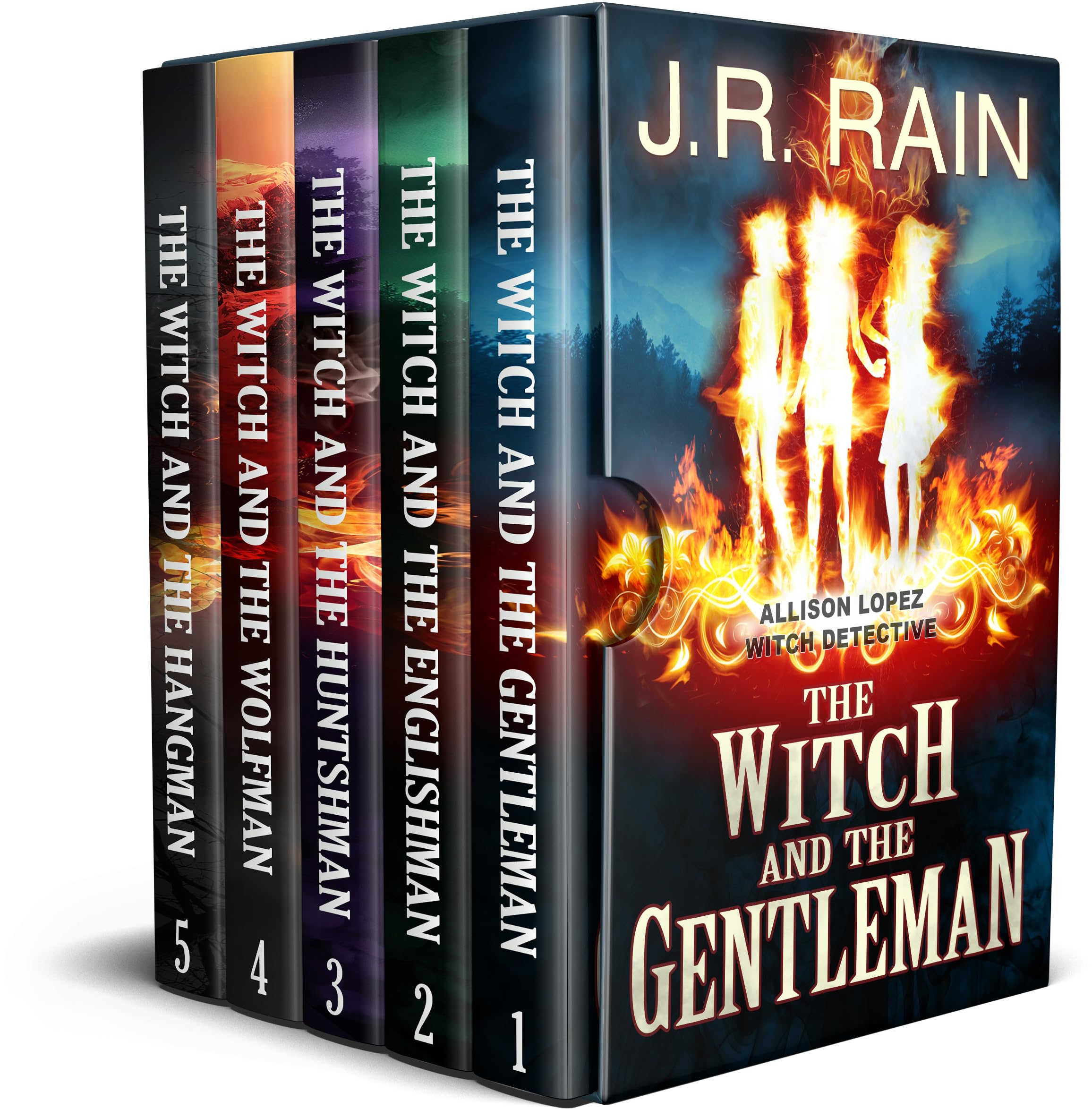 Allison Lopez, Witch Detective: Books 1-5 by J.R. Rain | Goodreads