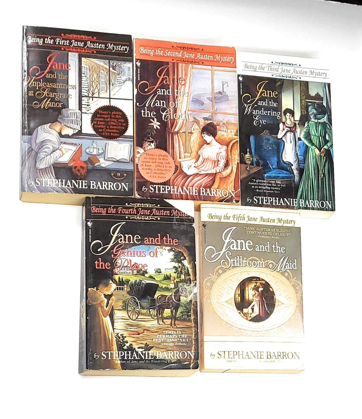 Jane Austen Mystery Series Books 1-5 - Jane and The Unpleasantness at ...