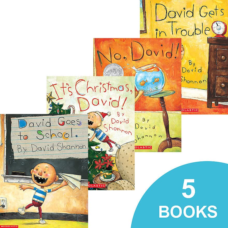 No, David! 5 Book Set by David Shannon | Goodreads