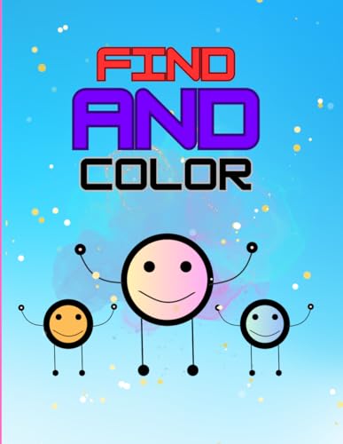Find and color: Preschool number and alphabets recognizing, coloring ...
