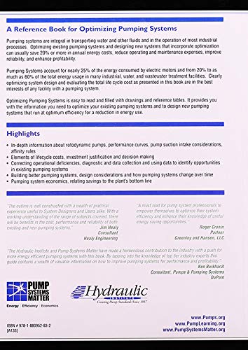 Optimizing Pumping Systems: A Guide to Improved Energy Efficiency, Reliability, and ...