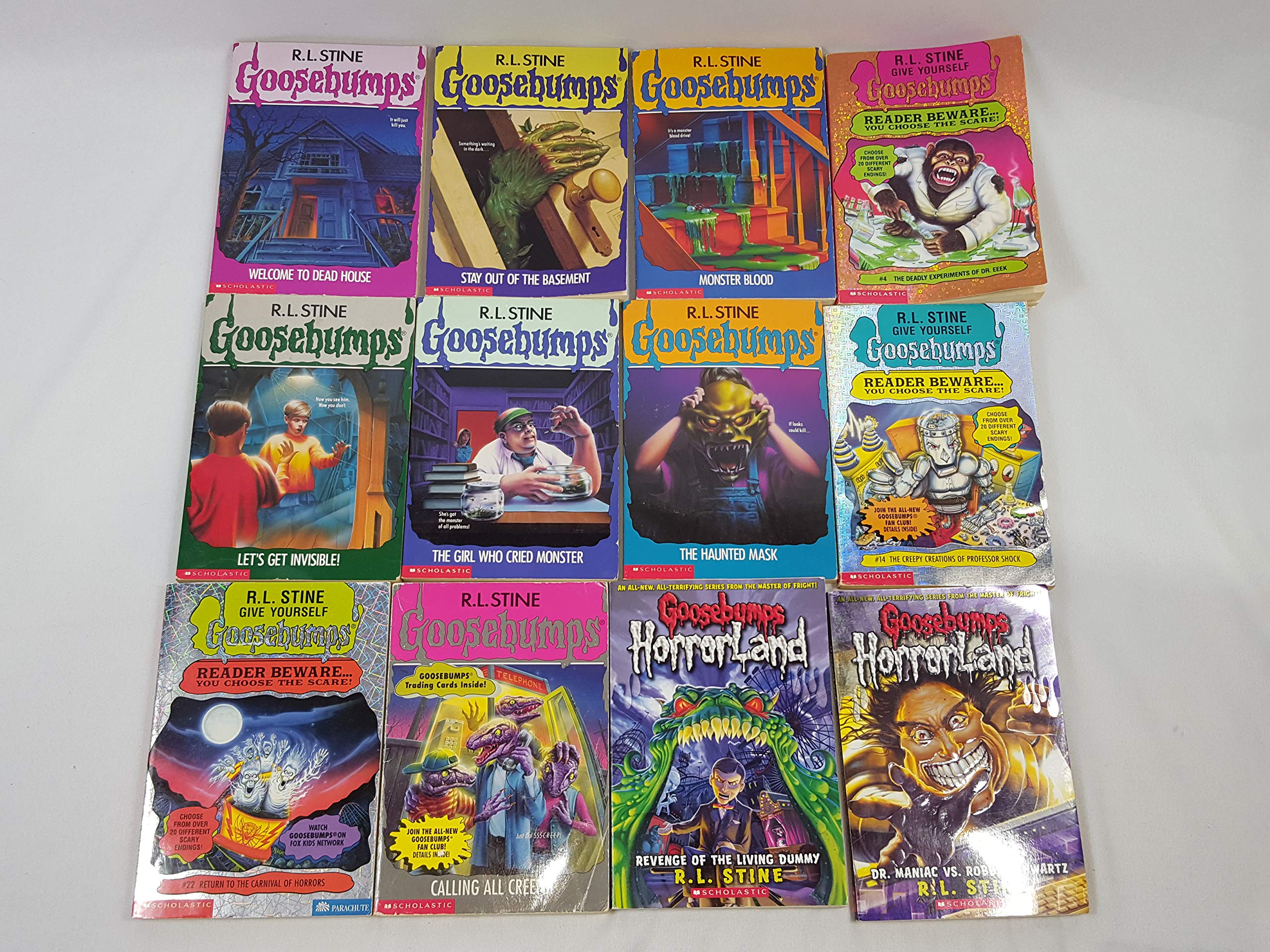 Goosebumps Boxed Set #1 (Goosebumps, #1-4) by R.L. Stine | Goodreads