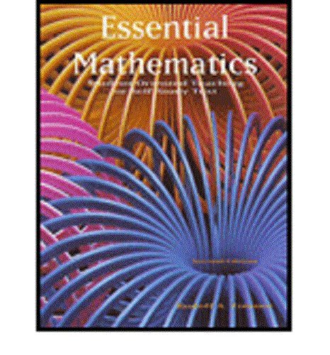 Essential Mathematics: Student Oriented Teaching or Self-Study Text by ...