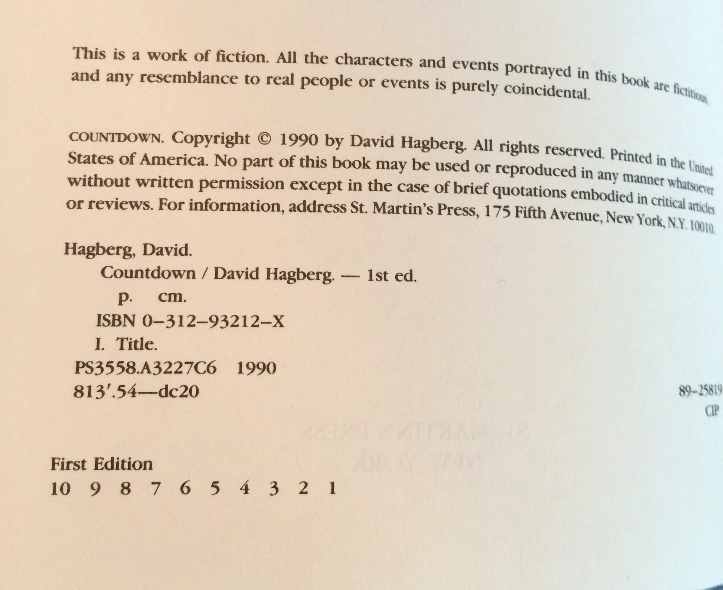 Count-Down by David Hagberg | Goodreads