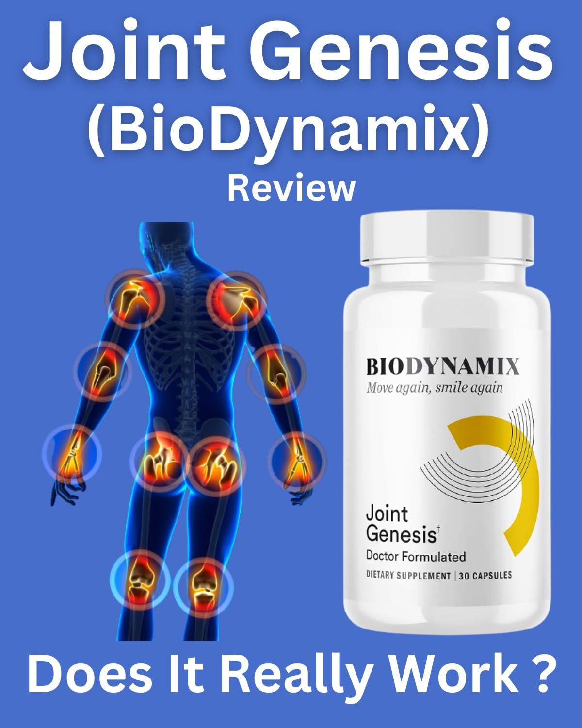 Joint Genesis Review (BioDynamix) - Does It Really Work In Joint Pain ...