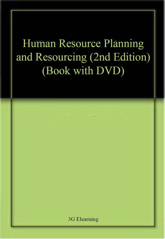 Human Resource Planning and Resourcing (2nd Edition) by 3G Elearning ...