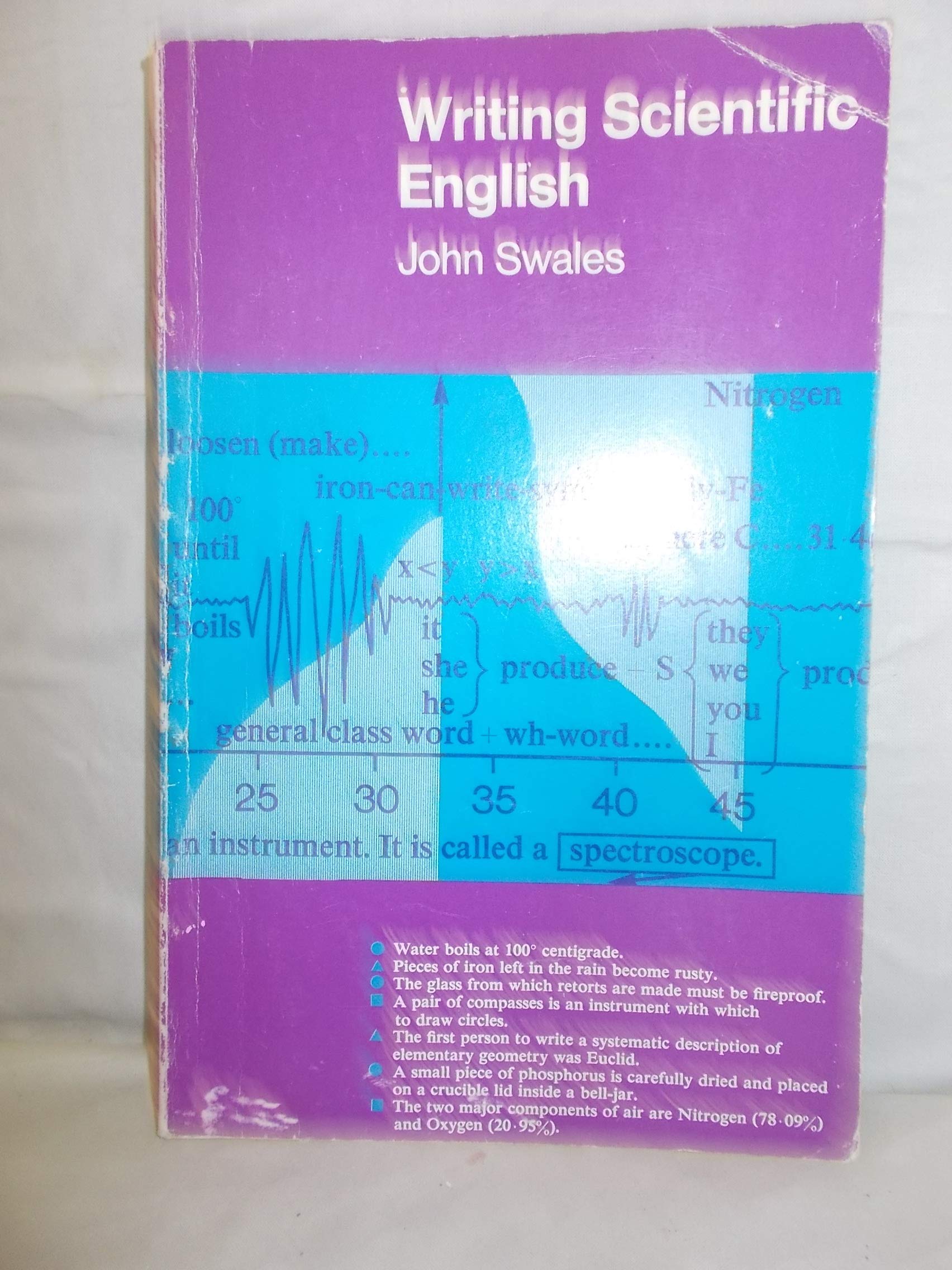 Writing scientific English: A textbook of English as a foreign language ...