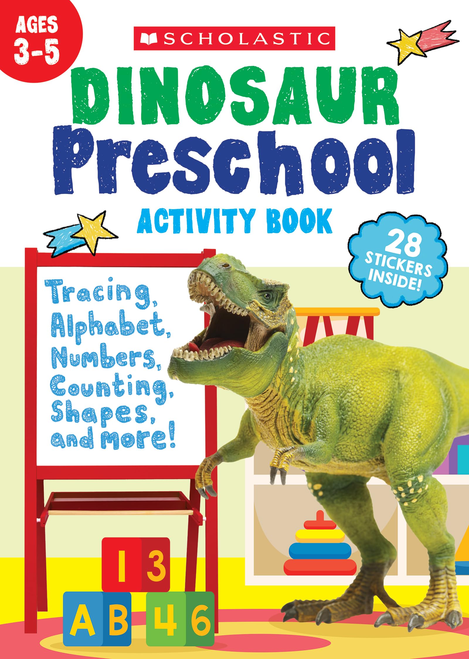 Dinosaur Preschool Activity Book by Scholastic Teaching Resources ...