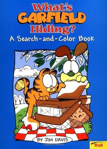 What'S Garfield Hiding Search & Color by Nancy Davis by Jim Davis ...