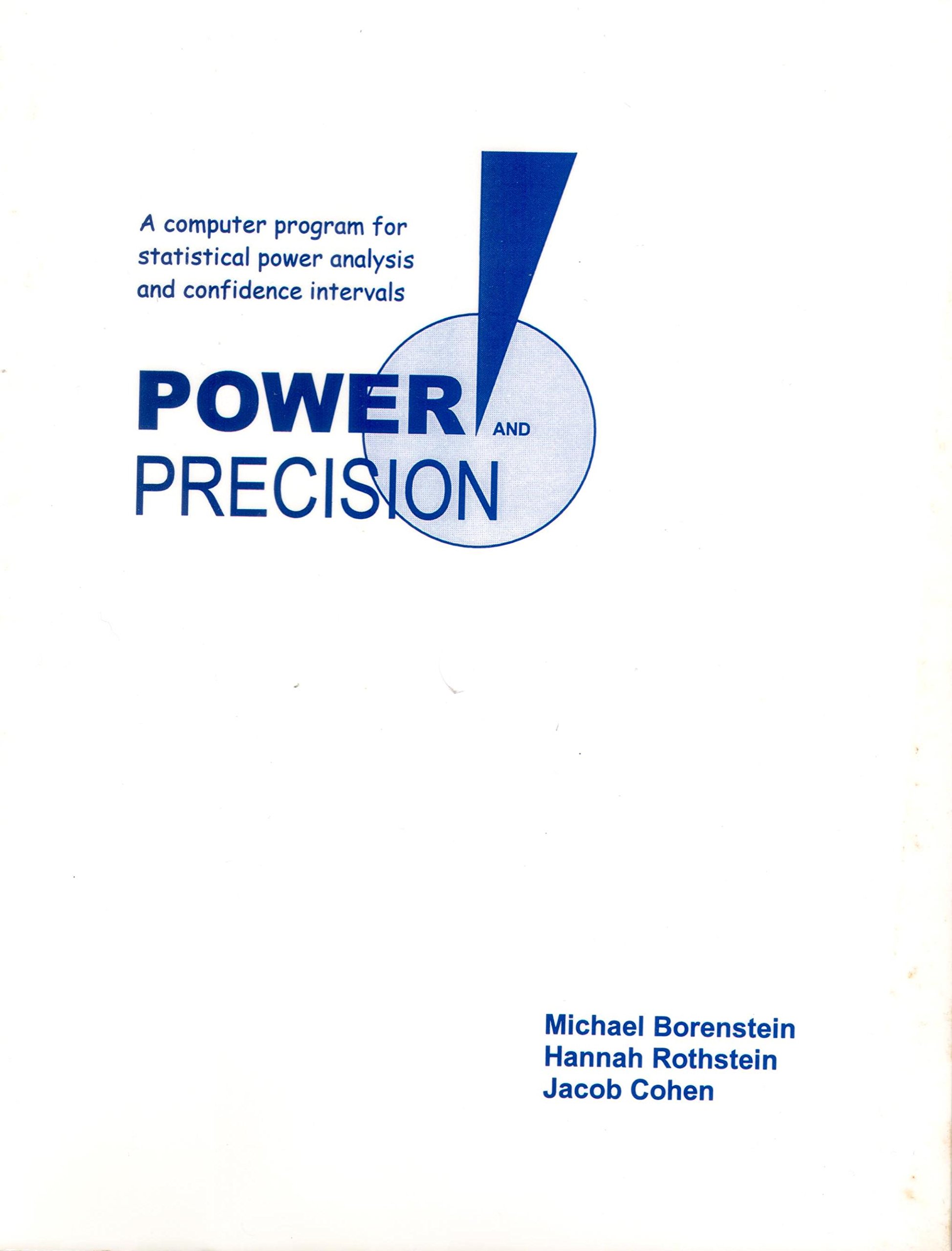 Power and Precision by Michael Borenstein | Goodreads