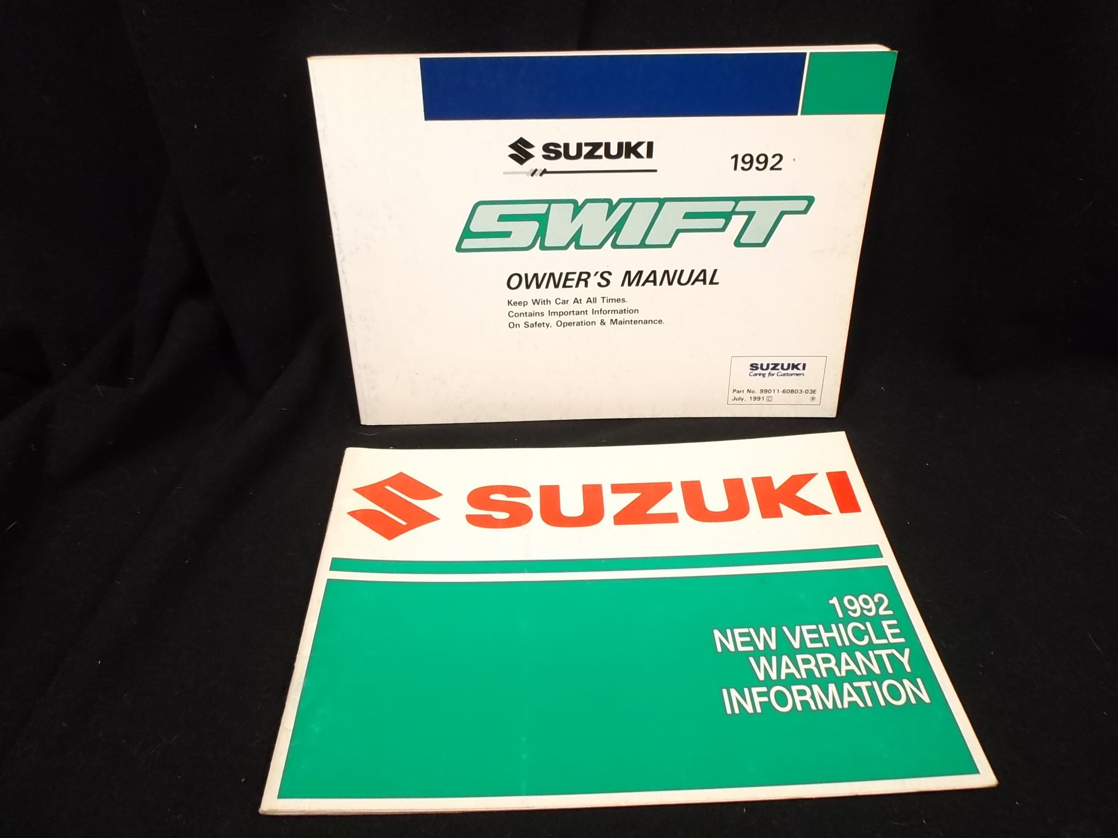 1992 Suzuki Swift Owners Manual by Suzuki Motor Corporation | Goodreads