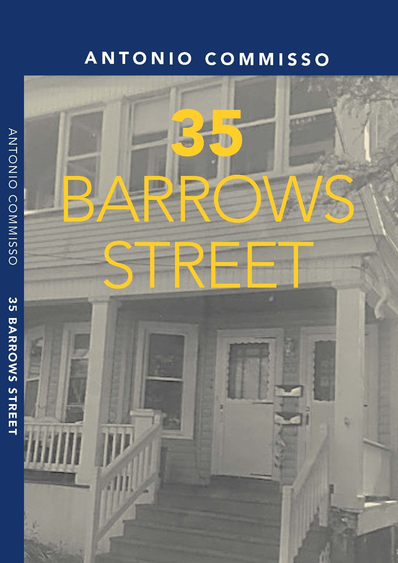 35 Barrows Street by Antonio Commisso | Goodreads