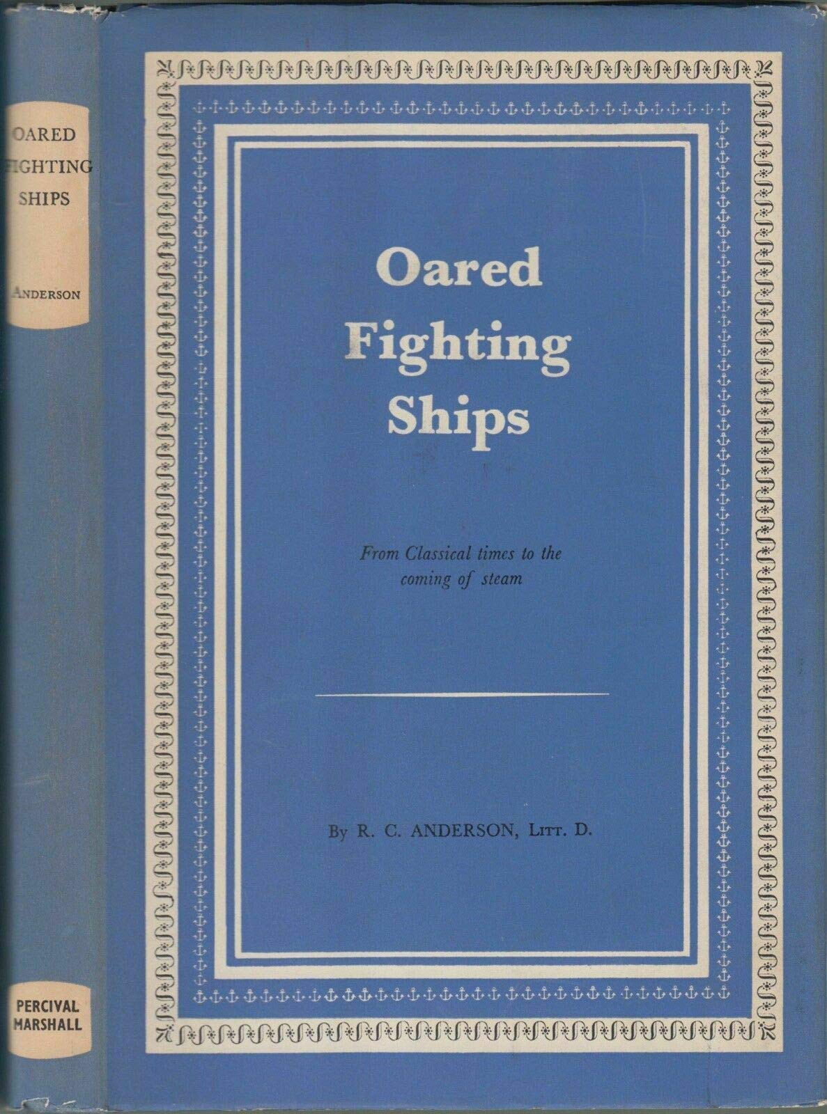 1962 Vtg Oared Fighting Ships History Sea Battle Ancient Vessel Boat ...