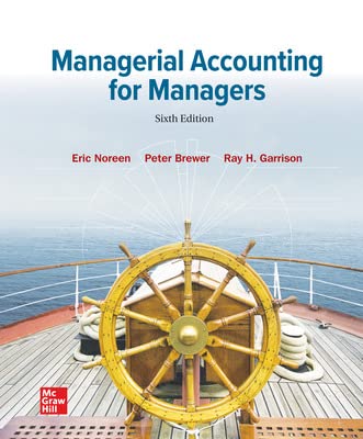 Managerial Accounting for Managers by Eric Noreen | Goodreads