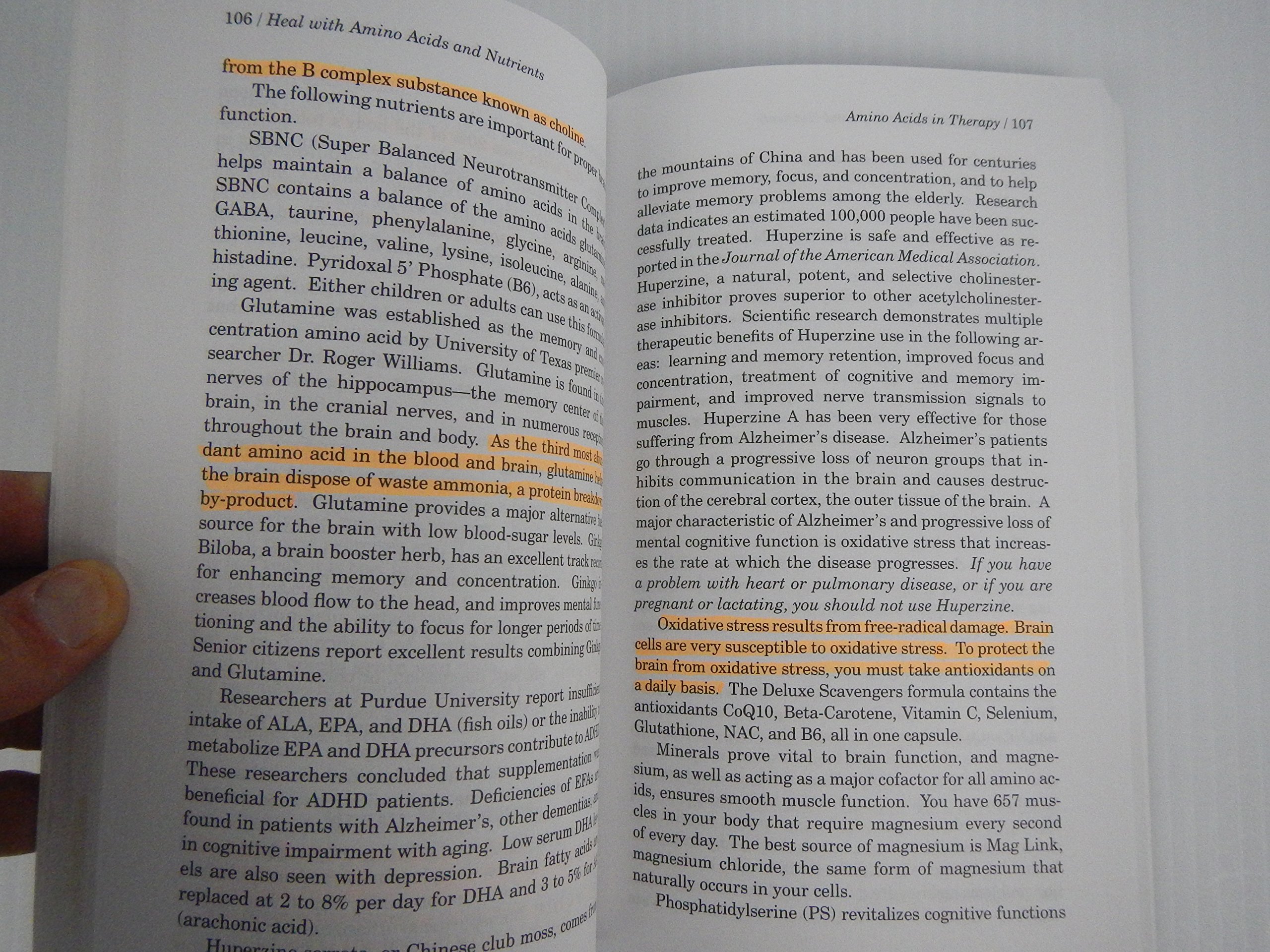 Heal with Amino Acids and Nutrients : Survive Stress/Anxiety, Pain ...