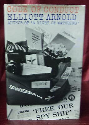 Rare Elliott Arnold CODE OF CONDUCT First UK edition 1970 Pueblo Affair ...