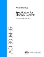 301M-16 Metric Specifications for Structural Concrete by ACI Committee ...