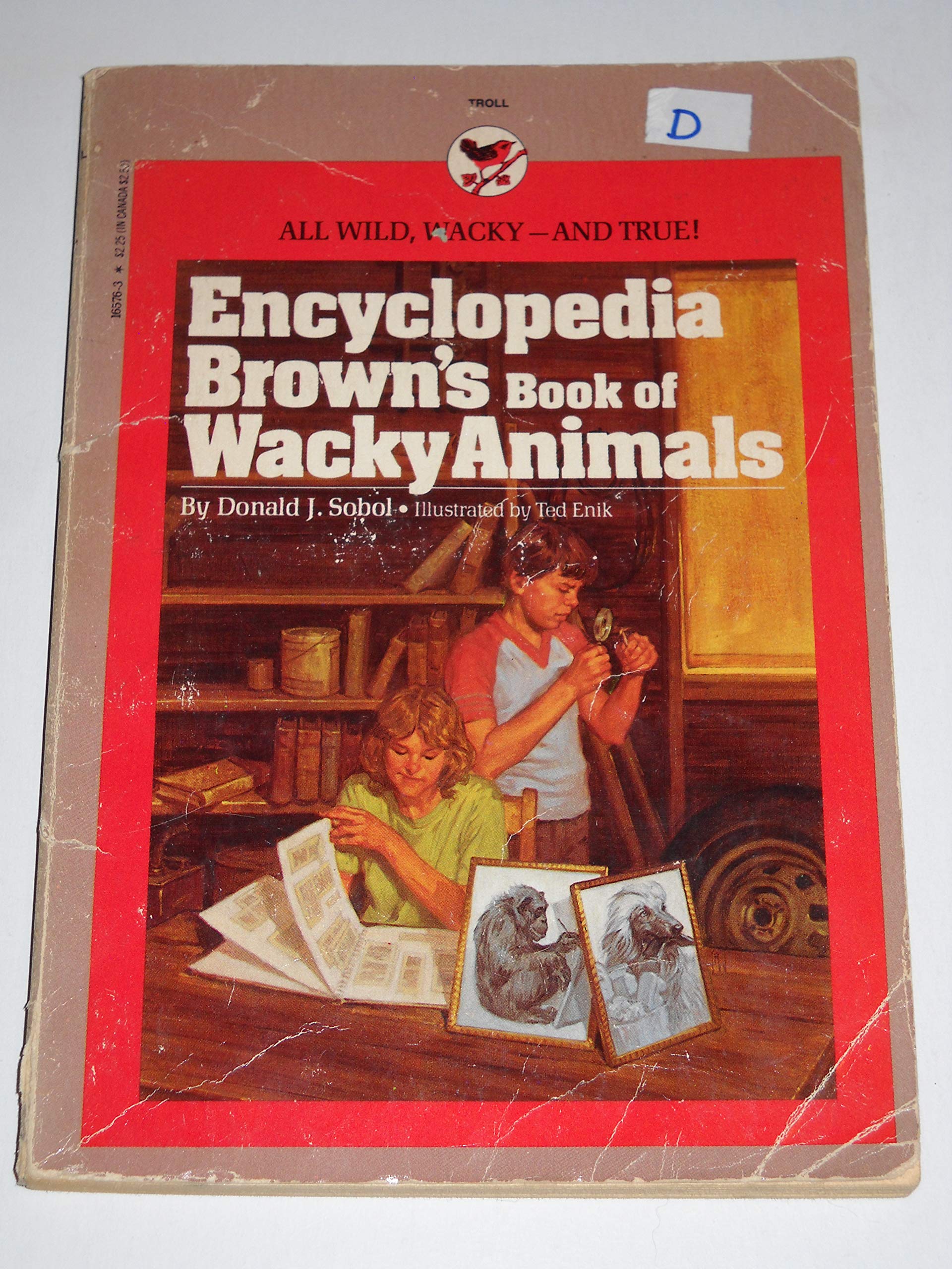Encyclopedia Brown's Book of Wacky Animals by Donald J. Sobol | Goodreads