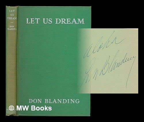 Let Us Dream / by Don Blanding. Illustrations by the Author by Don ...