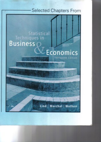 Statistical Techniques in Business & Economics, 13th Edition by Douglas ...