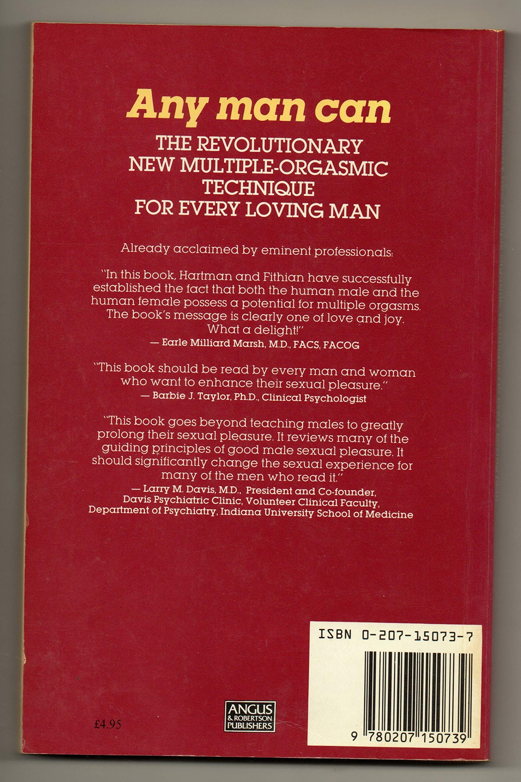 Any Man Can by William E. Hartman | Goodreads