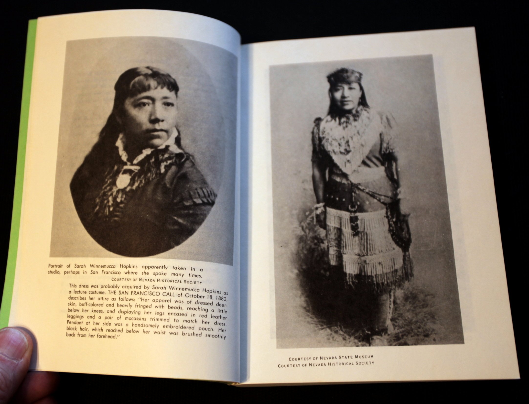 Reproduction of Life Among the Piutes by Sarah Winnemucca Hopkins ...