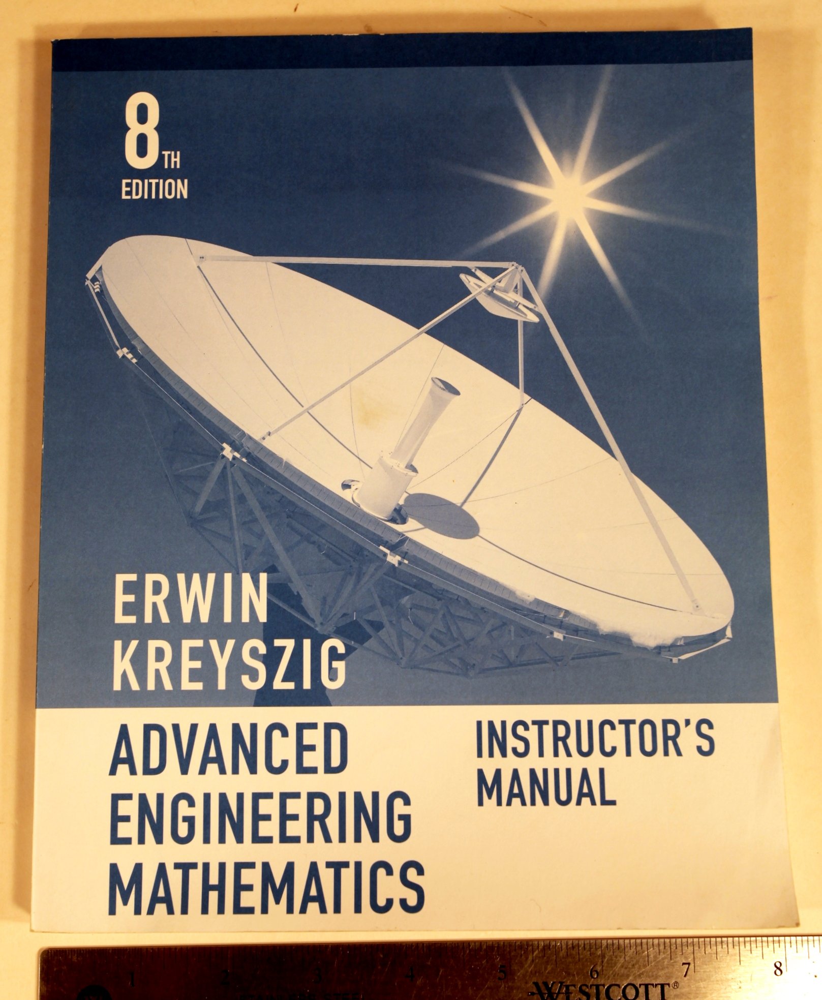 Advanced Engineering Mathematics--Instructor's Manual by Erwin Kreyszig ...