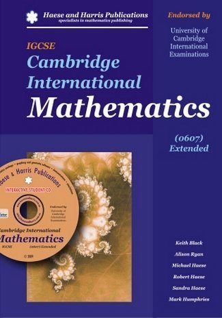 IGCSE Cambridge International Mathematics: 0607 Extended by Michael ...