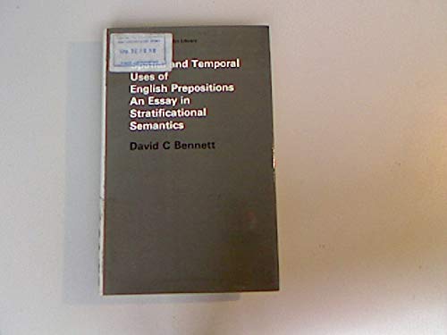 Spatial and Temporal Uses of English Prepositions: An Essay in ...